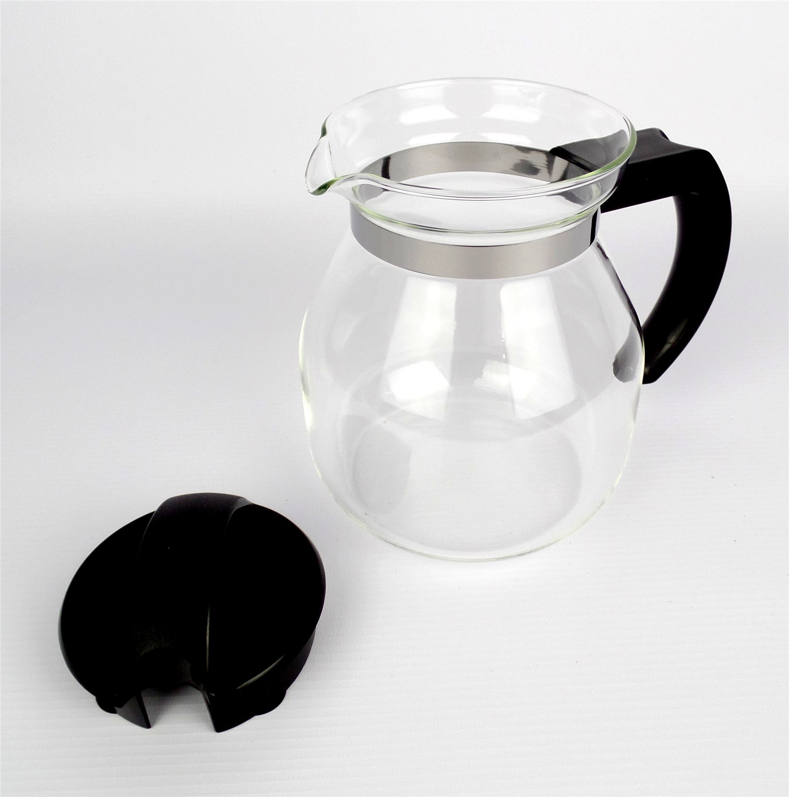 1.25 Litre Glass Coffee Jug For Filter Paper Dripper Cones - Maker ...
