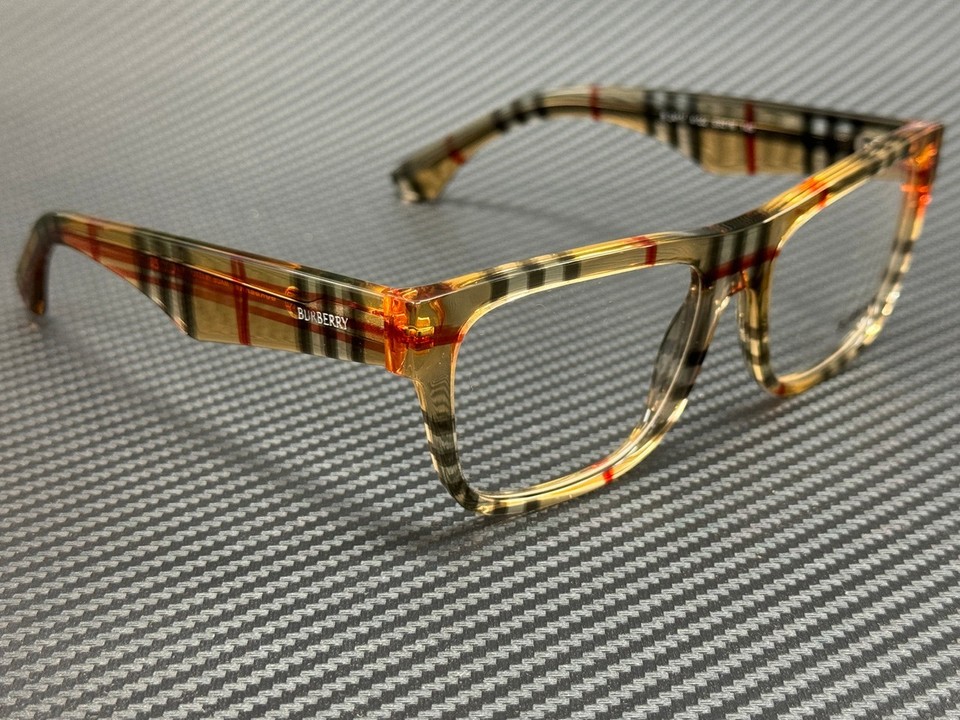 BURBERRY BE2411 4122 Vintage Check Men's 55 mm Eyeglasses | eBay