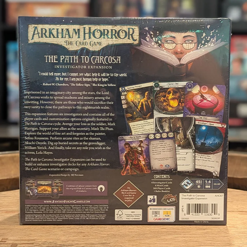 Arkham Horror The Card Game LCG- The Path to Carcosa Investigator ...