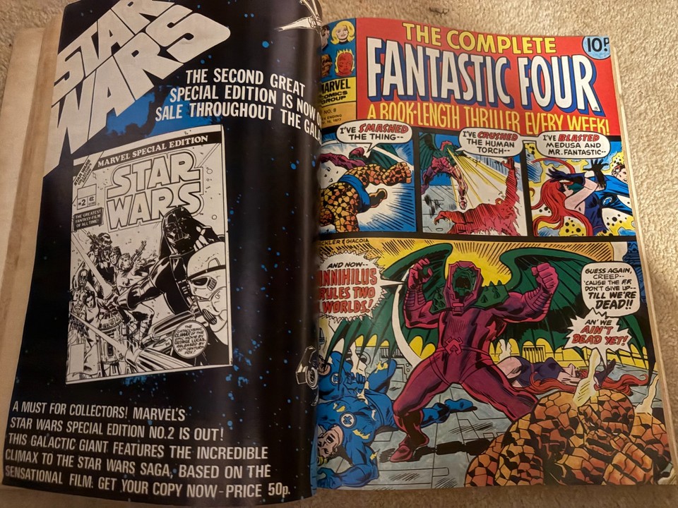 The Marvel Collection UK Vols 1-6 - Full set, mega rare - bound 1970s ...