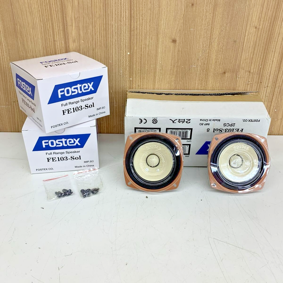 Fostex FE103-SOL Limited Full-Range Speaker Unit Pair 10cm Japan | eBay