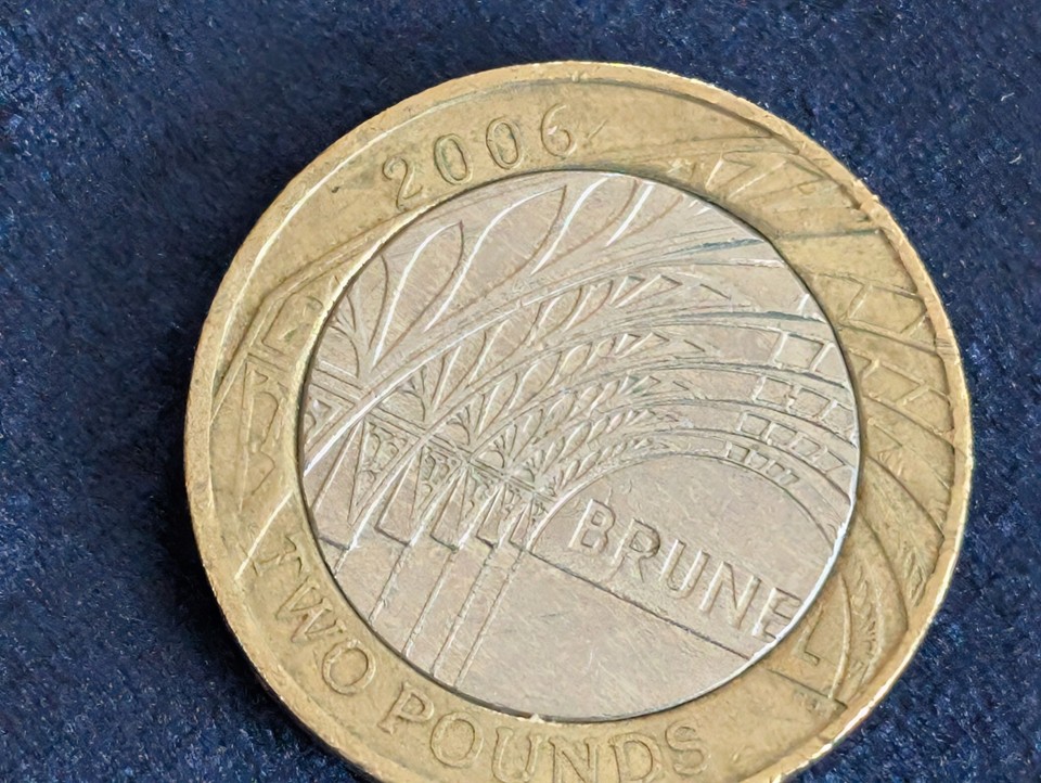 Rare Two Pounds Coin £2 Pound - Isambard Kingdom Brunel 2006 | eBay