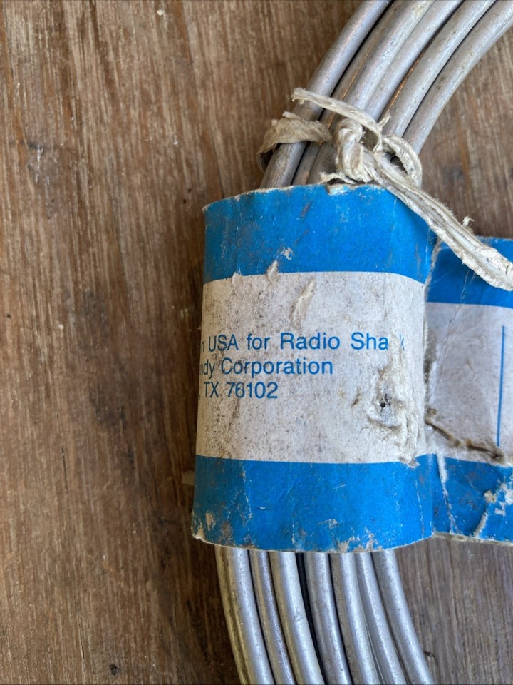 Vintage Radio Shack Archer Aluminum Ground Wire Grounding Wire 15-035 40 Feet | eBay