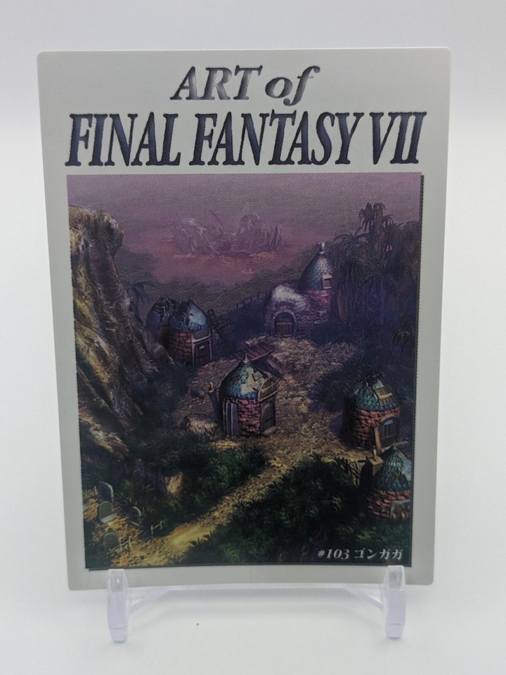 Gongaga #103 Final Fantasy VII 7 Carddass Masters Card BANDAI 1997 ...