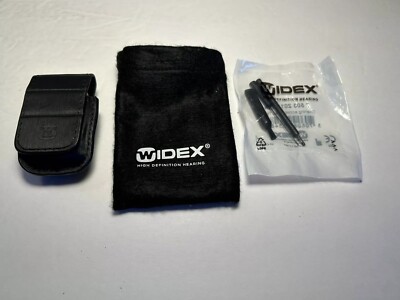 Widex RC-DEX Hearing Aid Wireless Remote & Type 14 Cleaning Accessories ...