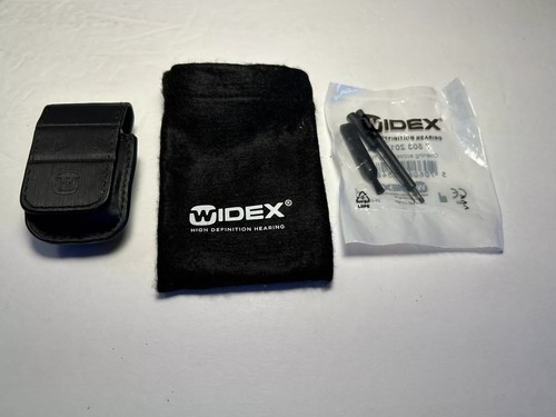 Widex RC-DEX Hearing Aid Wireless Remote & Type 14 Cleaning Accessories ...