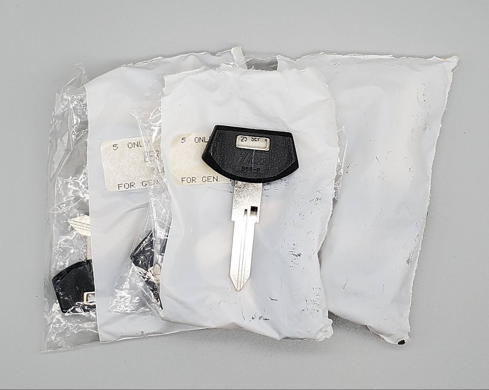 15x Ilco B68-P Key Blanks GM Chevy 1991-92 Ignition Plastic Head NOS | eBay