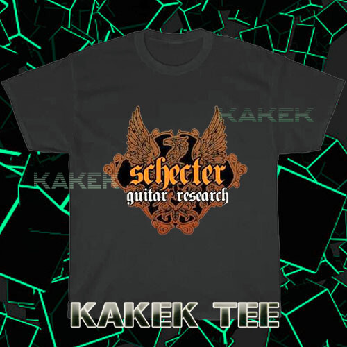 New Schecter Guitar Music Logo American T-Shirt Funny Size S to 5XL | eBay