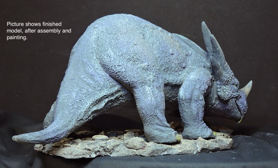 'The Valley of Gwangi' Styracosaurus dinosaur resin model kit by Joe ...