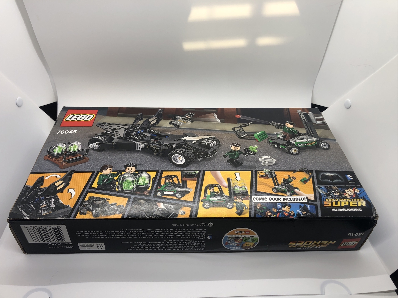 LEGO DC Comics Super Heroes Kryptonite Interception 76045 Batman Rare ...