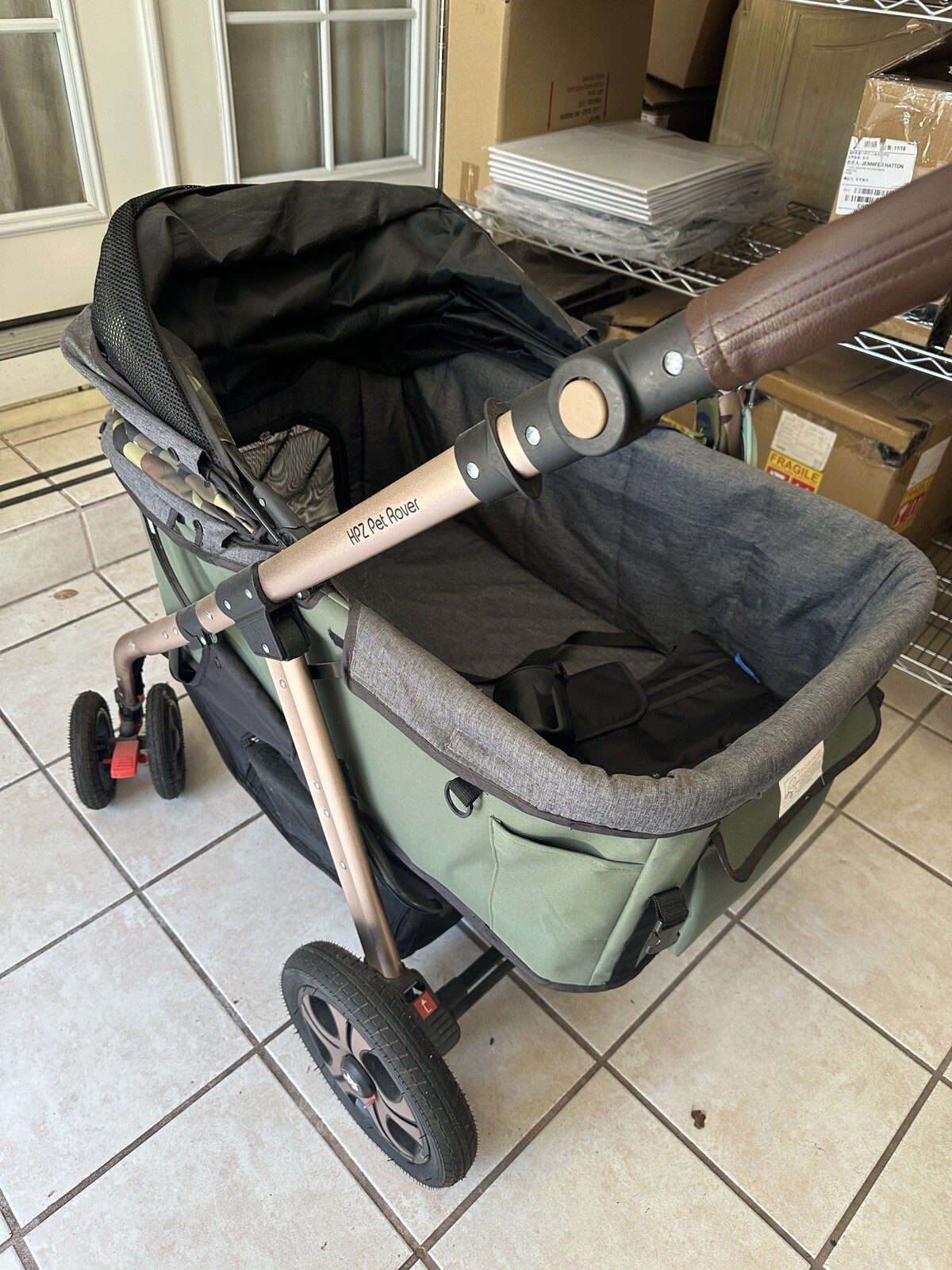 HPZ Pet Rover Titan HD Supersize Stroller for Medium/ Large / X Large ...