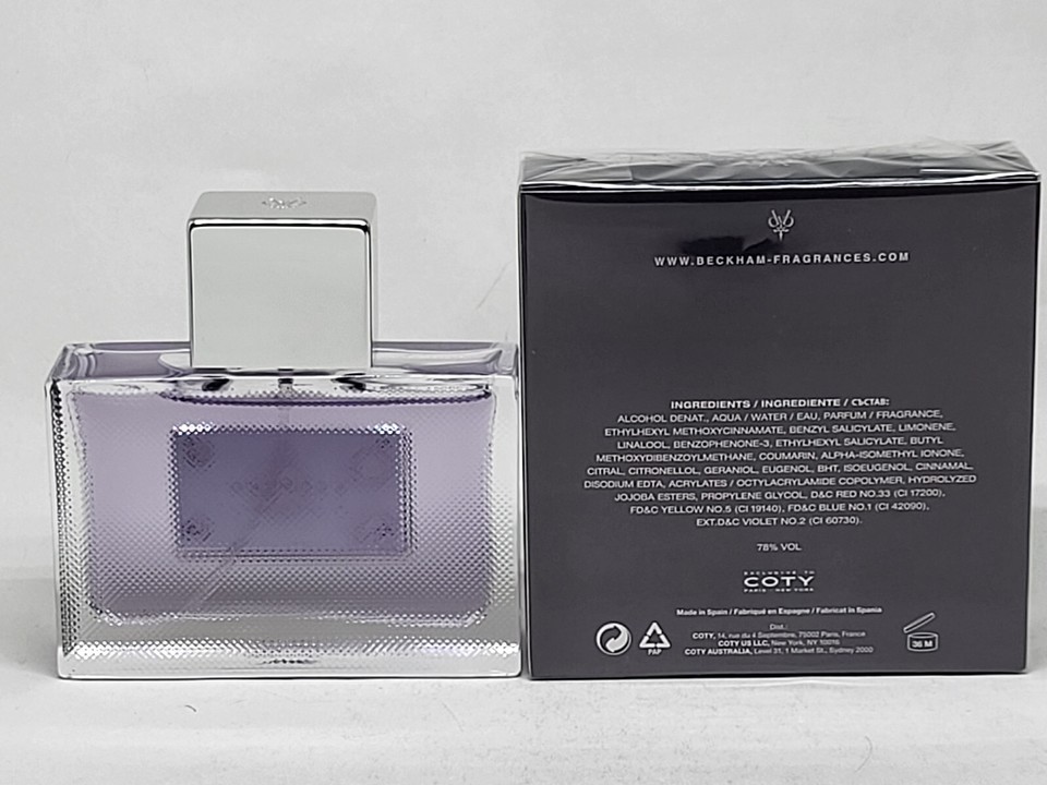 Beckham Signature Men 1.7 oz 50 ml Coty EDT Rare! Sealed | eBay