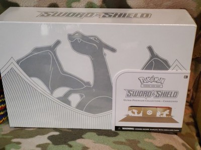 Pokemon TCG Sword And Shield Ultra Premium Collection Charizard UPC Box ...