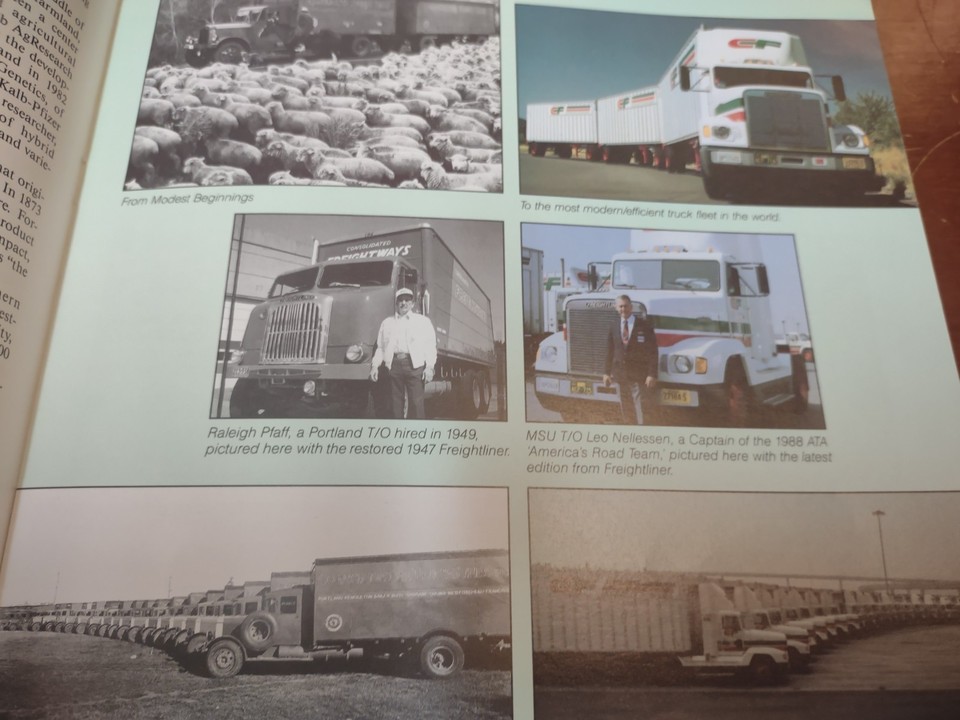 Consolidated Freightways Magazine The Freighter 4TH Quarter 1988 Truck ...