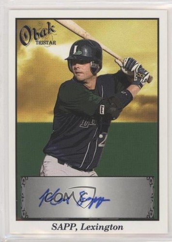 2009 TRISTAR Obak Auto Blue /200 Max Sapp Maxwell Sapp #A28 Auto | eBay