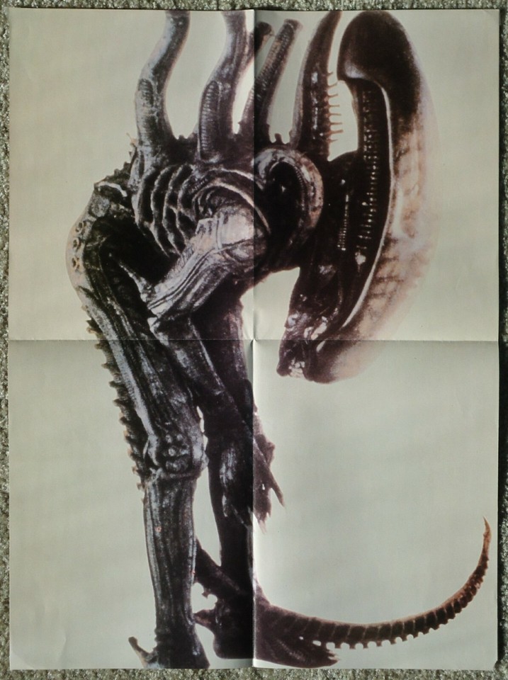 Star Trek USS Enterprise+Alien Starlog Poster 16X21 | eBay