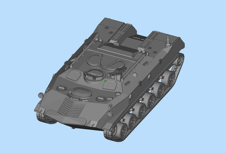 3D Printed 1/72/87/144 Soviet BTR-D Airborne Infantry Fighting Vehicle Model Kit | eBay