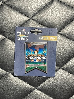 BRAND NEW - UNSEALED - ASTROS 2022 Champions Pin WORLD SERIES | eBay