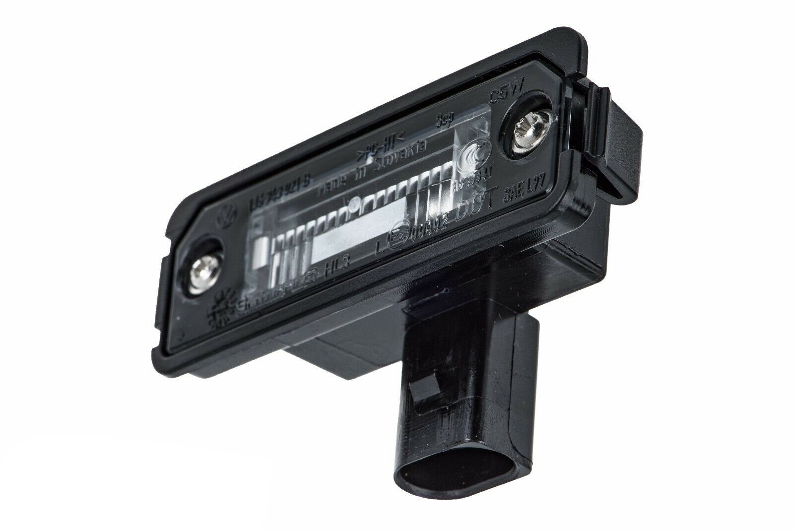 NEW OEM NEW VW Volkswagen License Plate Light Beetle Golf Cabrio ...