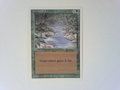 Stream of Life Revised Edition Nice Magic the Gathering MTG RV | eBay