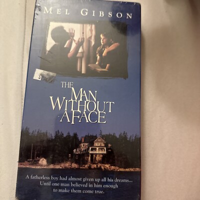 New Sealed - The Man Without a Face (VHS, Tape 1993) Mel Gibson ...