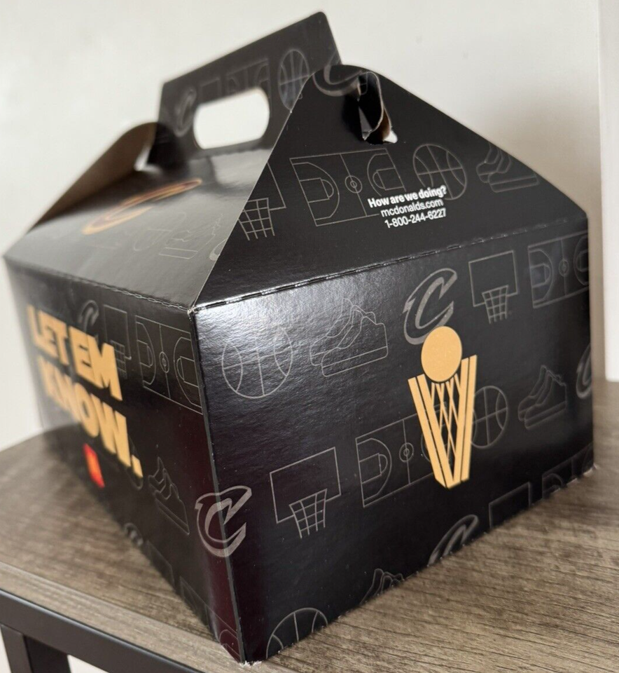 McDonald's Cleveland Cavaliers Dinner Box Free US Shipping | eBay