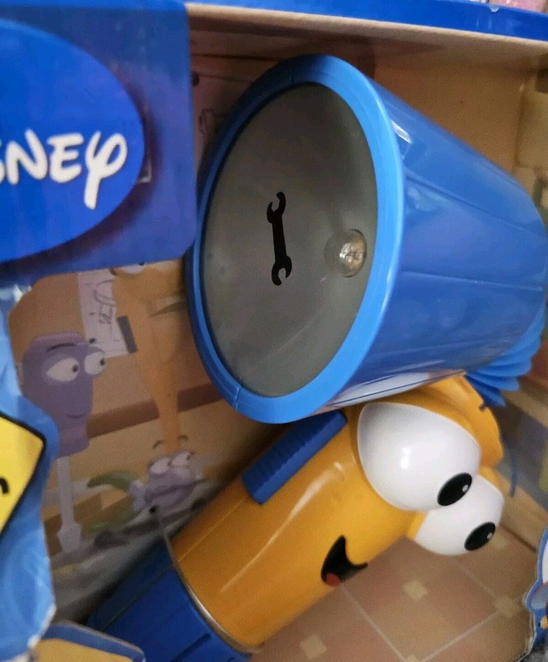 New- 2008 Mattel Disney Handy Manny 8” Flicker Flexible Flashlight Toy ...