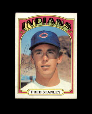 Fred Stanley Hand Signed 1972 Topps Cleveland Autographed | eBay