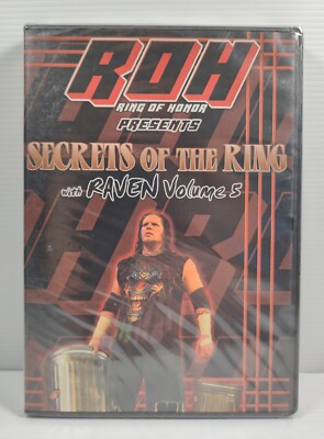 ROH Secrets Of The Ring With Raven Volume 5 DVD New Sealed Wrestling ...