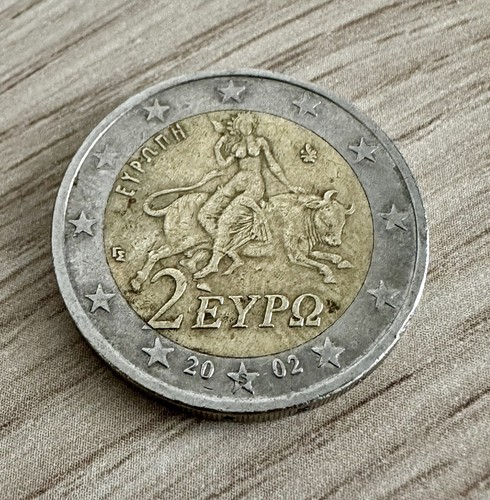 2 euro coin-2002-Greece-Misprint with “s”| Very Rare | eBay