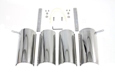 Chrome Upper Fork Covers fits Harley Davidson | eBay