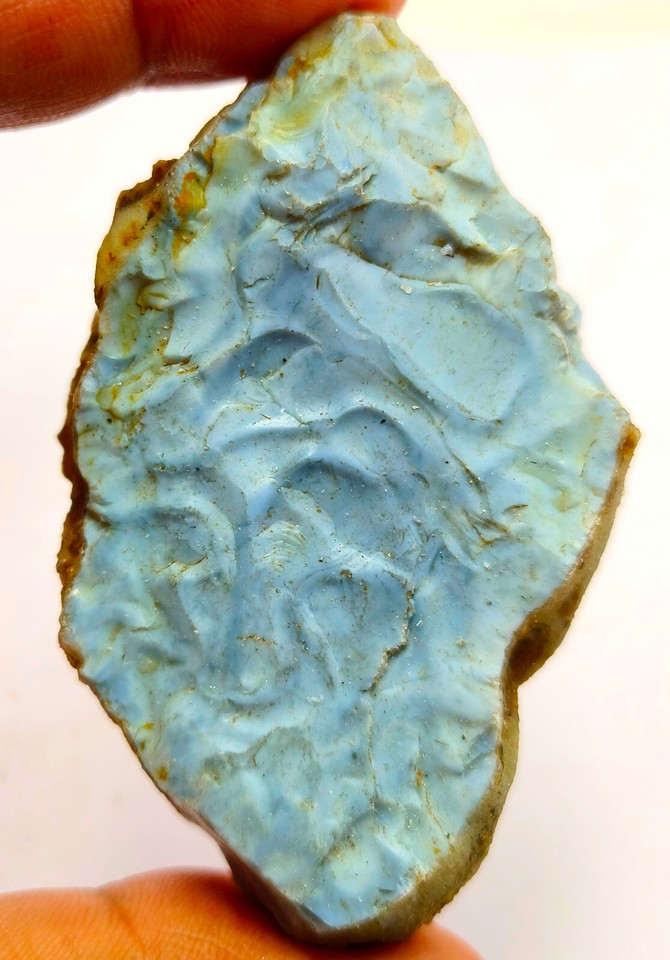 320 Cts Natural Australian Blue Opal Untreated Rough Loose Gemstone D11 ...