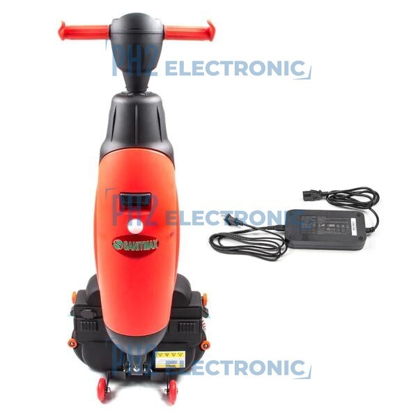 Sanitmax SM430 17" Walk behind Floor Scrubber Machine,360 Degree ...