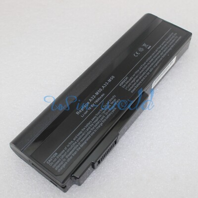 9Cell Battery for Asus G50VT M50S M60W N43 N52J N53S A32-M50 A33-M50 ...