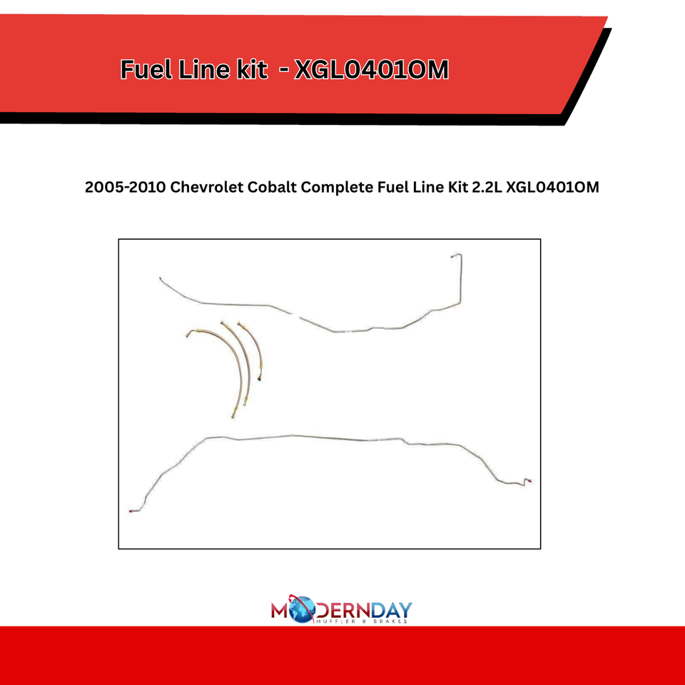 Fuel Line Kit Fits Chevrolet HHR 2006-2011 2.2L Steel XGL0401OM | eBay