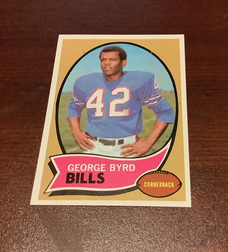 1970 Topps NFL #119 George Byrd Buffalo Bills | eBay