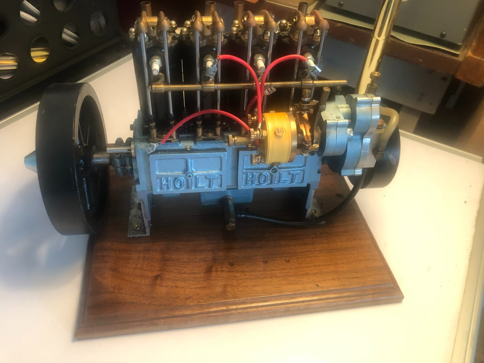 (A2) Caterpillar Holt 4 cylinder 1/4 scale model engine. | eBay