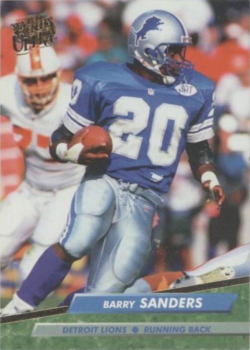 1992 Fleer Ultra Barry Sanders #122 for sale | eBay