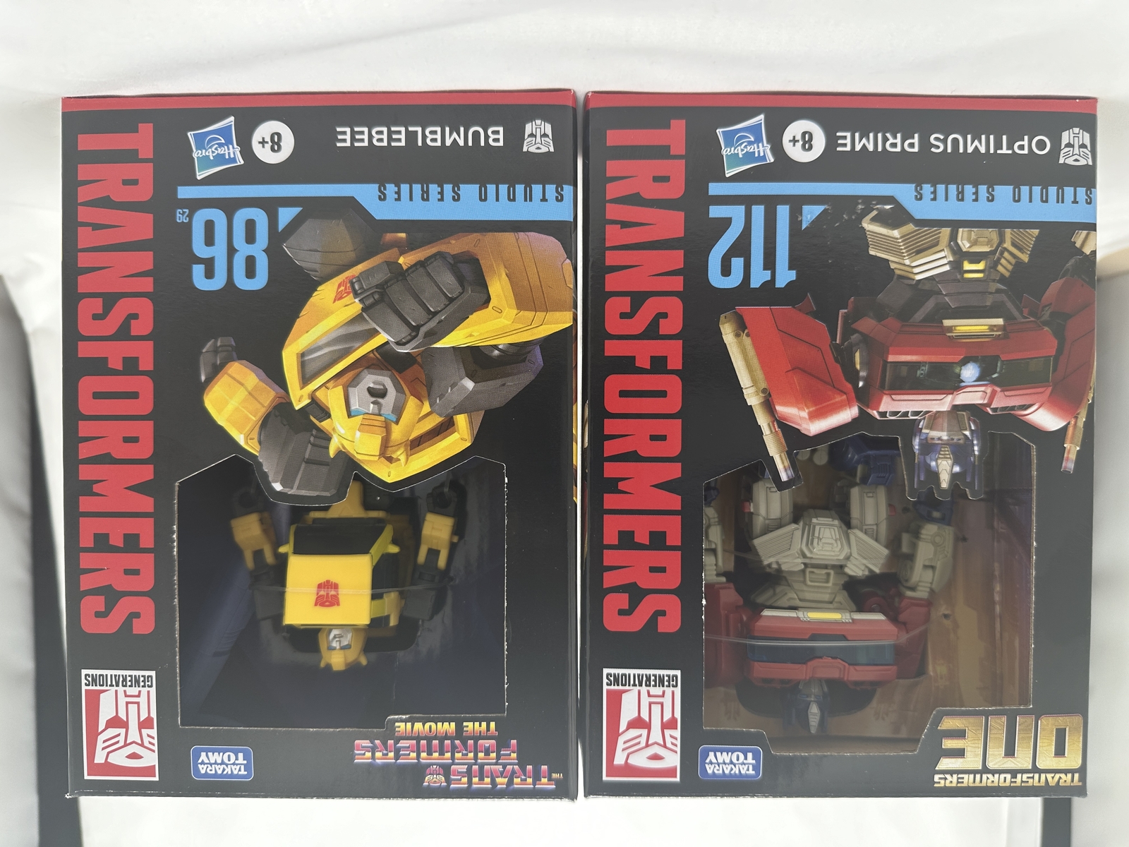 Transformers Studio Series Deluxe 2024 Set 2 Optimus Prime Bumblebee 86 ...