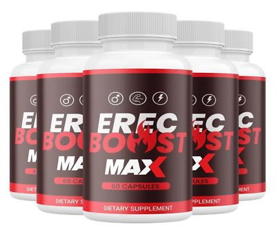 Erec Boost MAX Pills Erec Booster, Erec Boost High Drive (5 Pack) | eBay