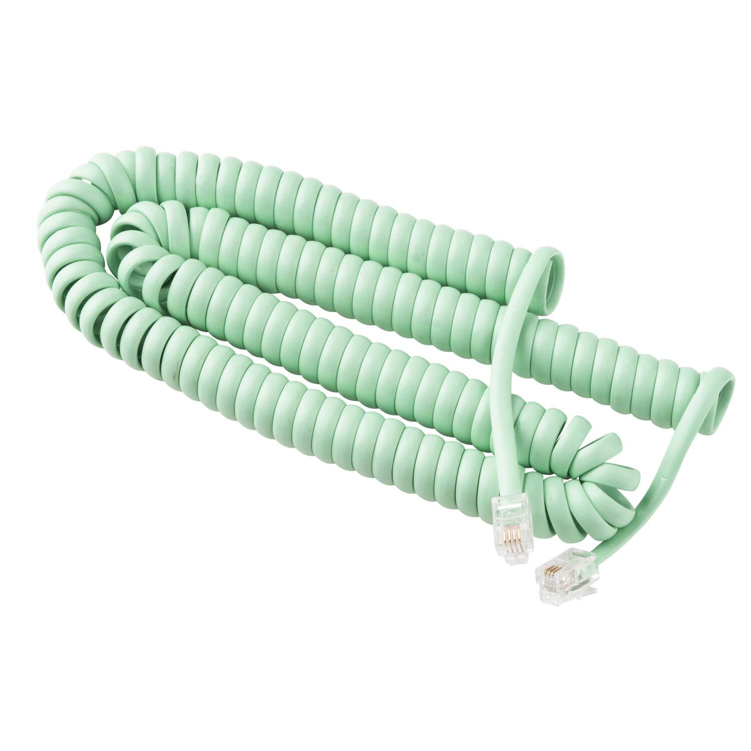Phone Cord for Landline Phone –Tangle-Free Handset Curly Telephones ...