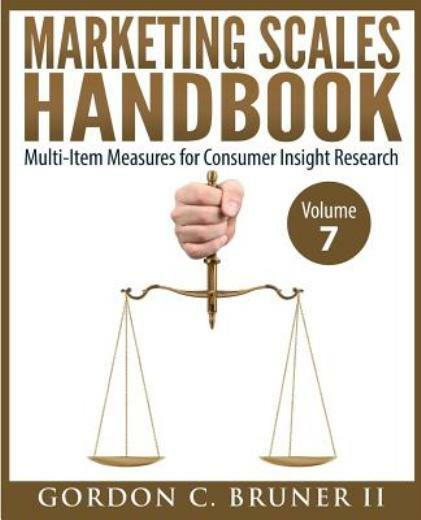 Marketing Scales Handbook: Multi-Item Measures For Consumer Insight ...