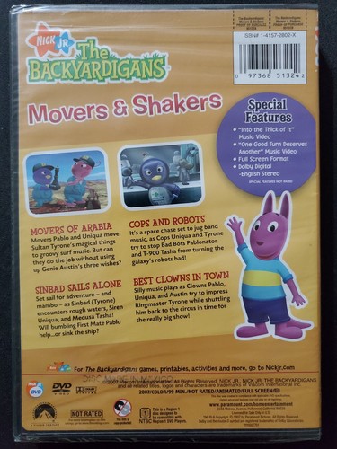Backyardigans - Movers Shakers (DVD, 2007) for sale online | eBay