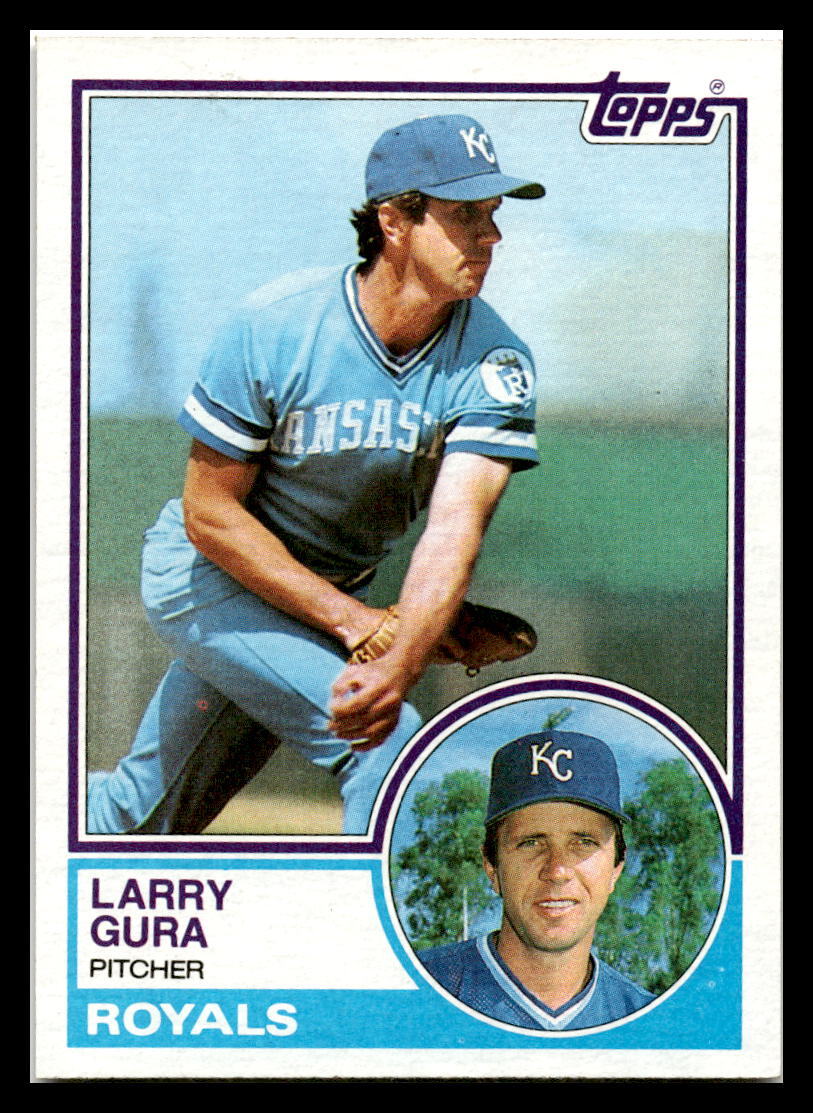 1983 Topps #340 Larry Gura EX/NRMT | eBay