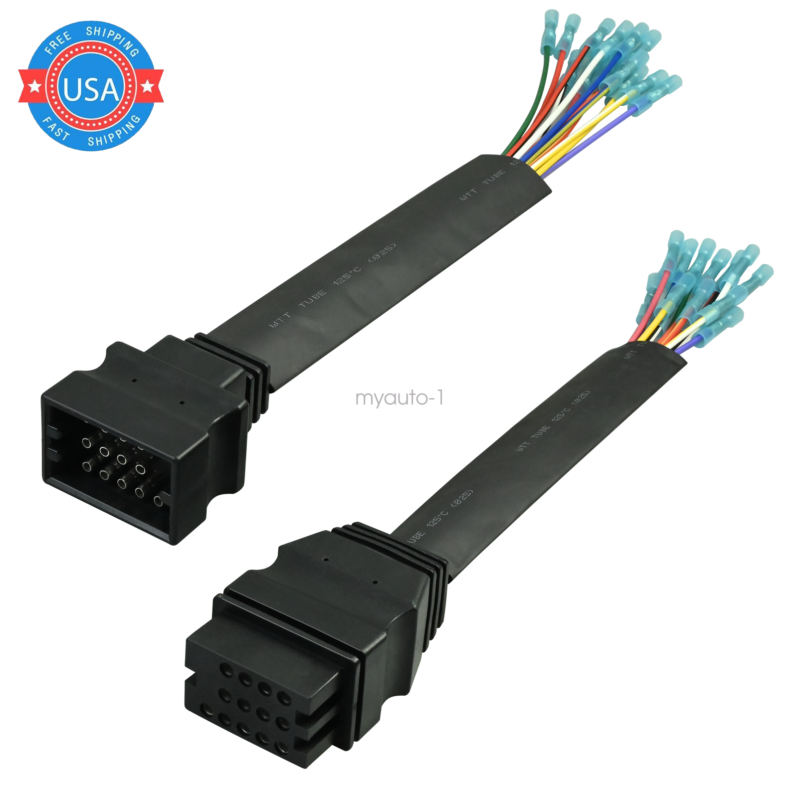 13 Pin Connector Repair kit for Boss Snowplow Blade MSC04753 MSC04754 ...