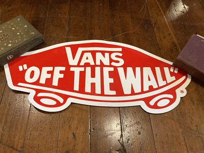 24 inch sticker - Vans Off The Wall skateboard sticker | eBay