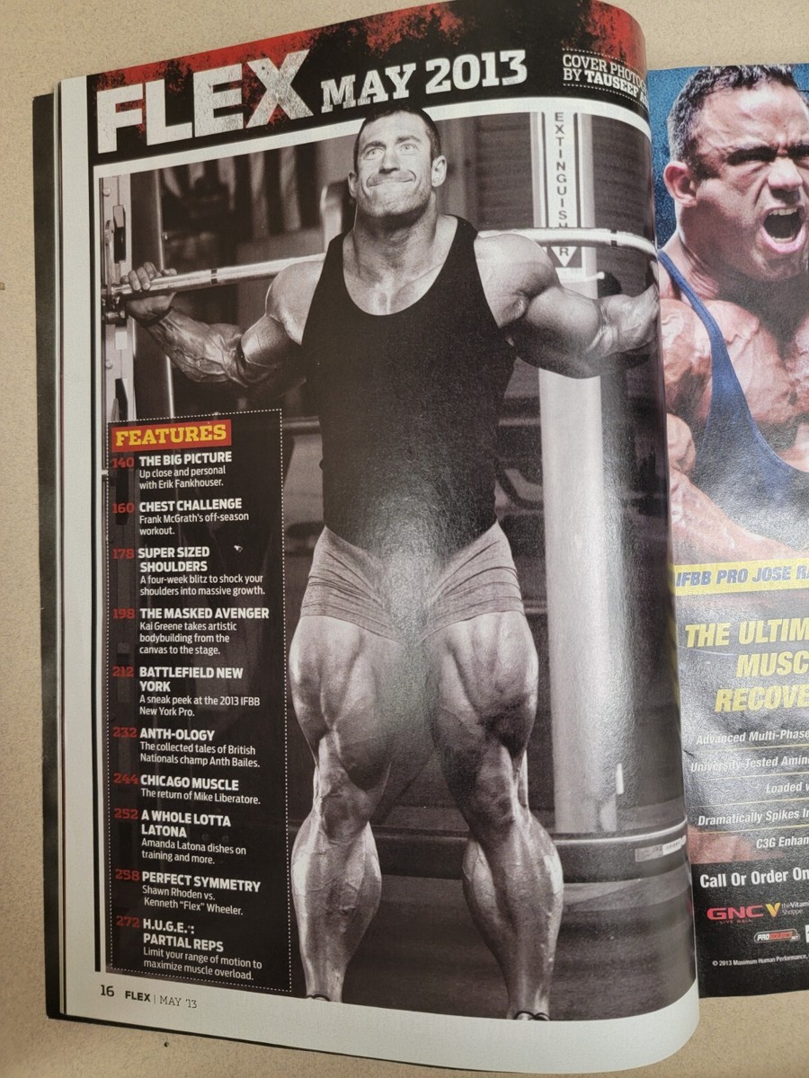 Erik Fankhouser Calves Size Legends Of Bodybuilding | Erik Fankhouser