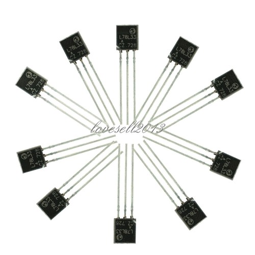 20PCS L78L33ACZ IC REG LDO 3.3V .1A TO-92 ST L78L33 NEW | eBay