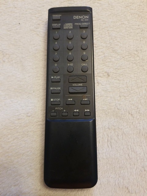 Denon Remote Control Unit RC-234 CD Player Remote | eBay