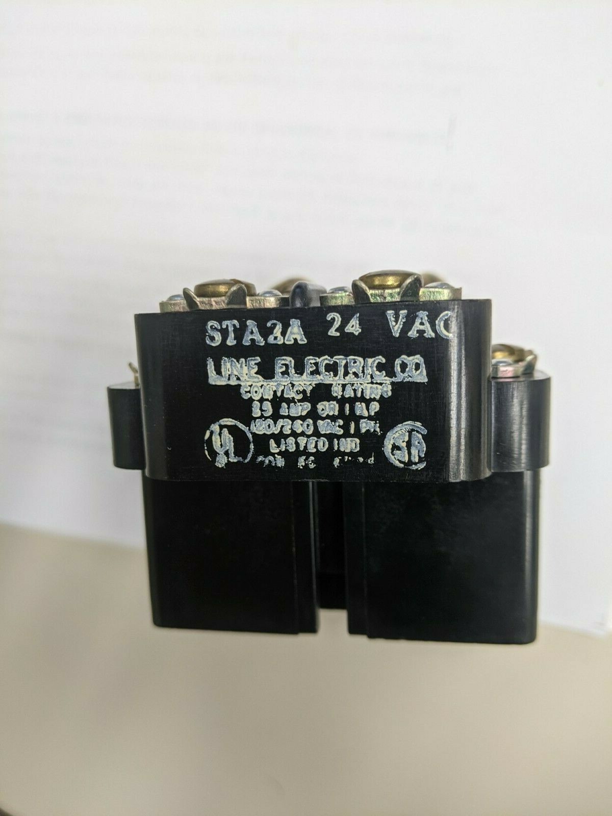Line Electric Relay Switches Sta-2a STA2A 120 VAC 20a for sale online ...